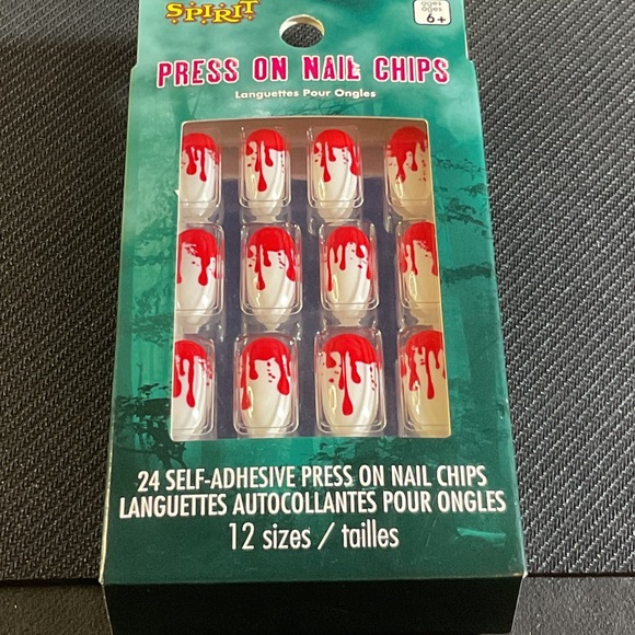 Other | Spirit Halloween Press On Nail Chips | Poshmark